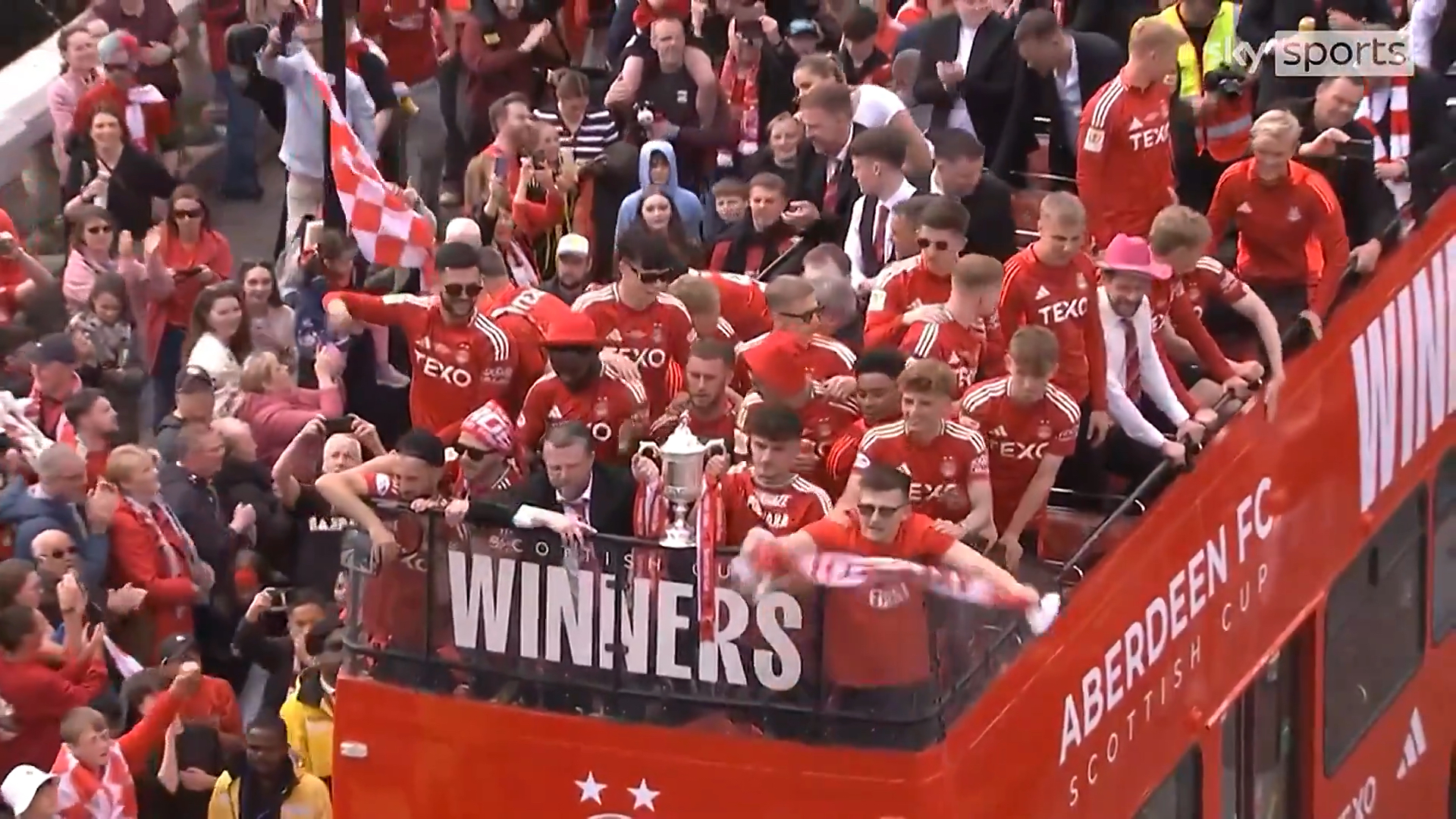 AFC DONScast - Aberdeen FC Scottish Cup Parade – Sunday 25 May 2025